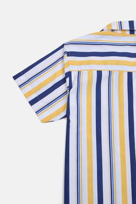 Buy INTUNE Summer Vibes Cotton Striped Shirt for Boys | Shoppers Stop