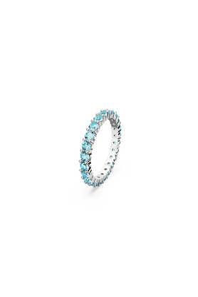 Buy SWAROVSKI Crystal Metal Womens Western Matrix Ring | Shoppers Stop