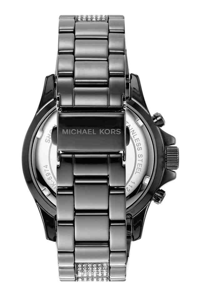 Womens Black Michael Kors Watches