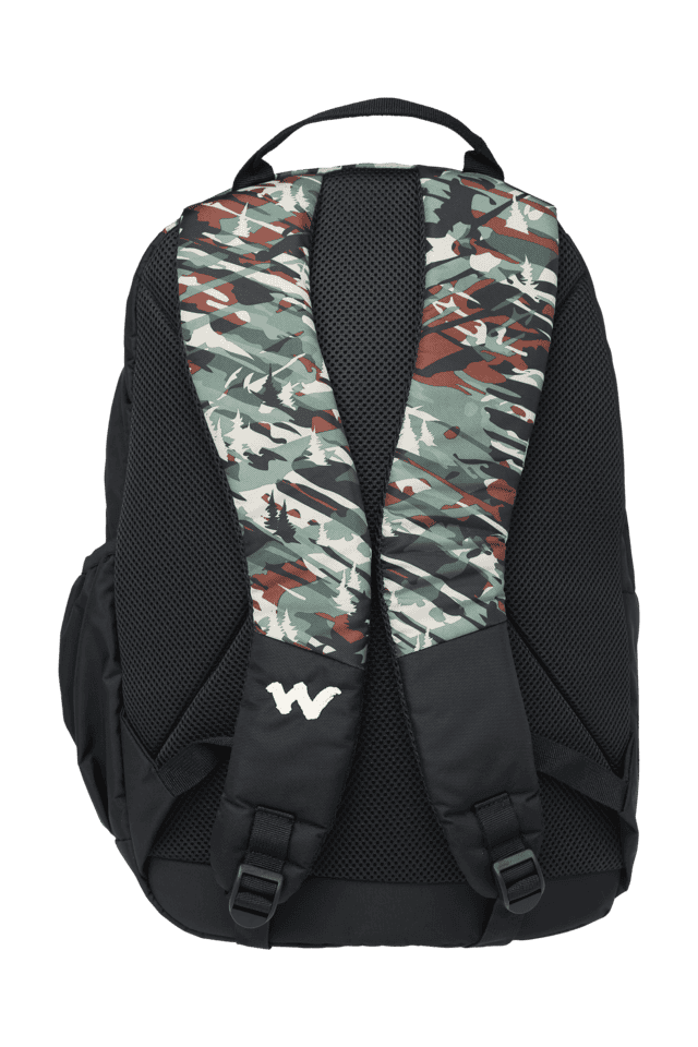 Buy WILDCRAFT Green Unisex Zipper Closure 3 Compartment Backpack ...