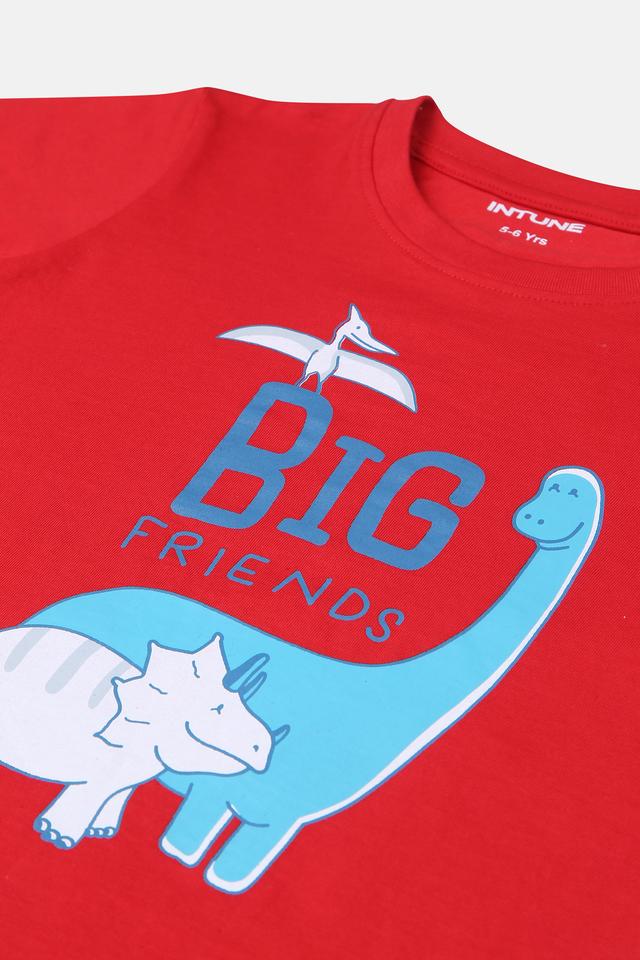 Buy INTUNE Team Captain Cotton T-shirt for Boys | Shoppers Stop