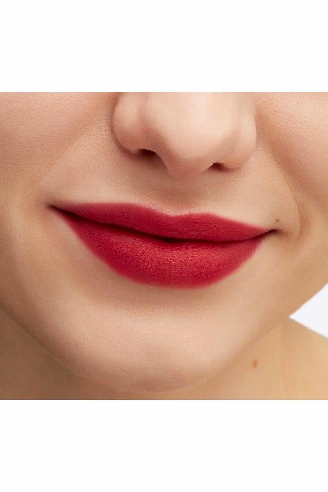 Buy MAC Rubys Crew - Powder Kiss Lipstick Ruby New - 3gm | Shoppers Stop
