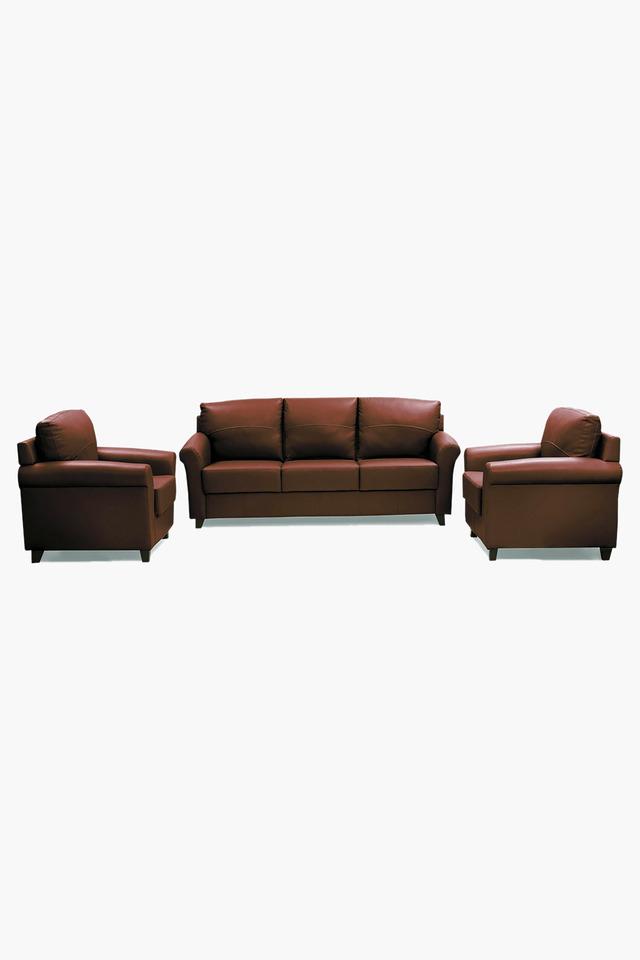 Leatherette Sofa Set 3 1 | Cabinets Matttroy