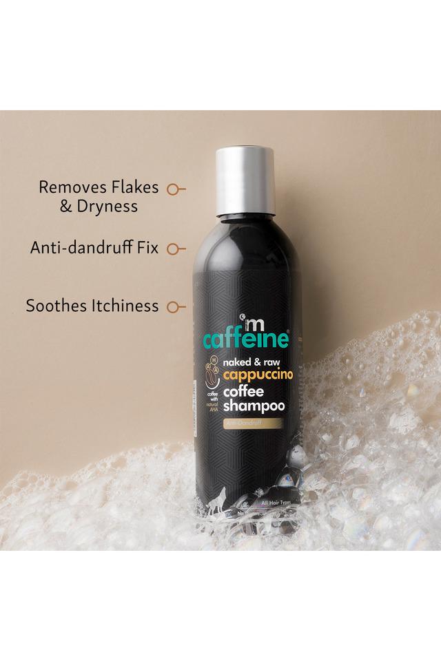 Buy M CAFFEINE Naked & Raw Cappuccino Coffee Shampoo | Shoppers Stop