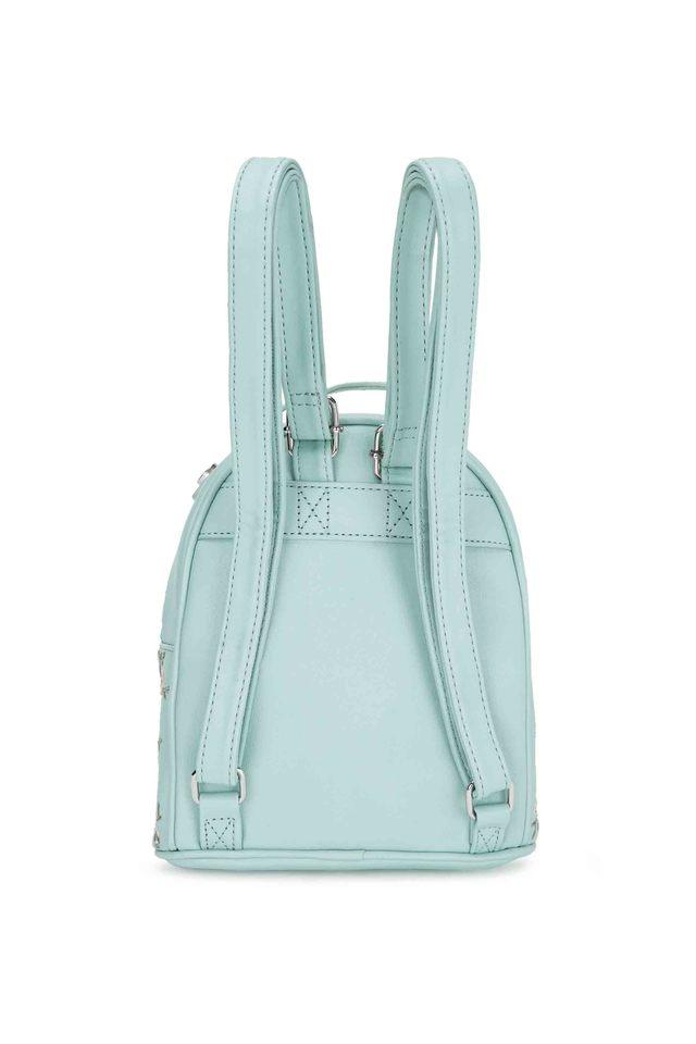 Buy CAPRESE Green Zipper Closure Faux Leather Womens Casual Backpack ...