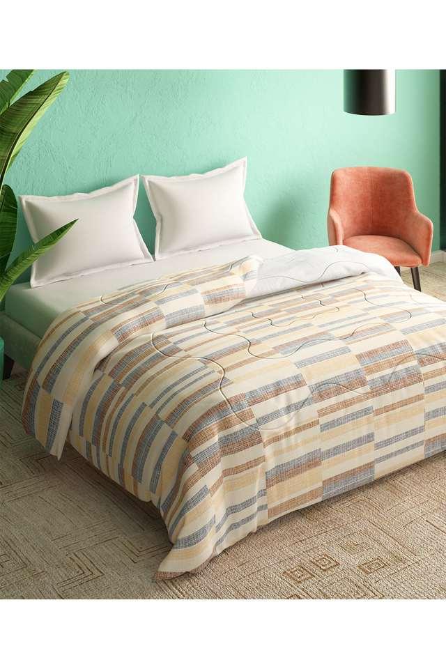 Buy PORTICO Fawn Winter Bliss Cotton Double Comforter Shoppers Stop