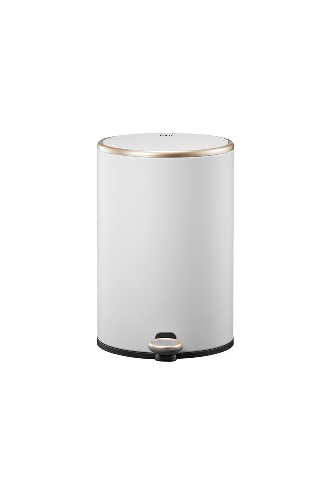 Buy OBSESSIONS Cosmo Eko Step Dustbin - 6 Litres - White | Shoppers Stop
