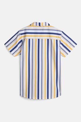 Buy INTUNE Summer Vibes Cotton Striped Shirt for Boys | Shoppers Stop