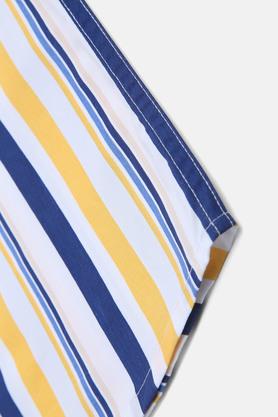 Buy INTUNE Summer Vibes Cotton Striped Shirt for Boys | Shoppers Stop