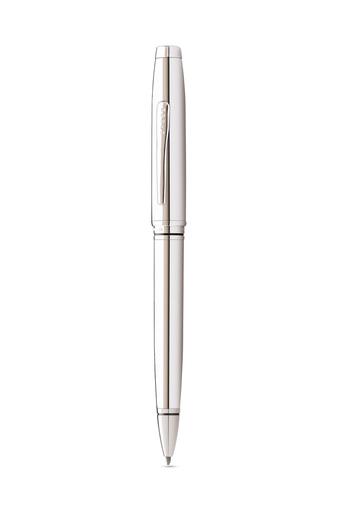 Buy CROSS Coventry Chrome Ball Point Pen With Cross Wallet | Shoppers Stop