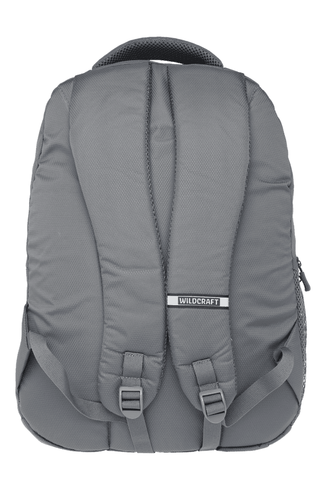 Buy WILDCRAFT Grey Unisex 3 Compartment Zipper Closure Laptop Backpack ...