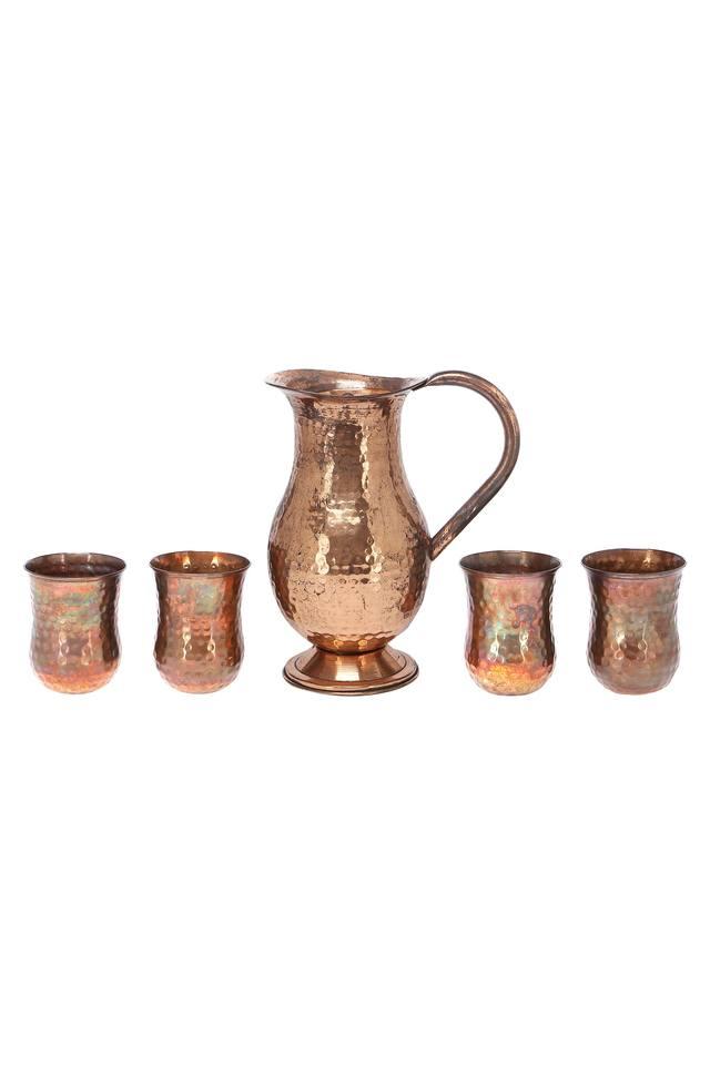 Buy SMARTSERVE Seamless Cylindrical Jug and Glass - Set of 5 | Shoppers ...