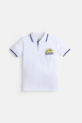 Buy INTUNE Surfing Cotton Polo T-shirt | Shoppers Stop