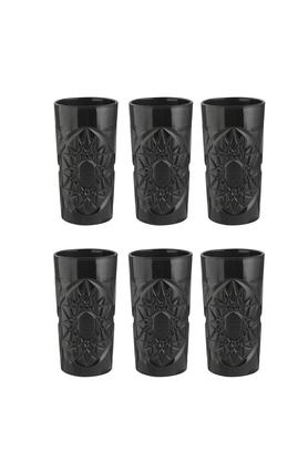 Buy UNIGLASS Funky Tall Cocktail Mocktail Juice Glass Set 450 ml Set Of ...