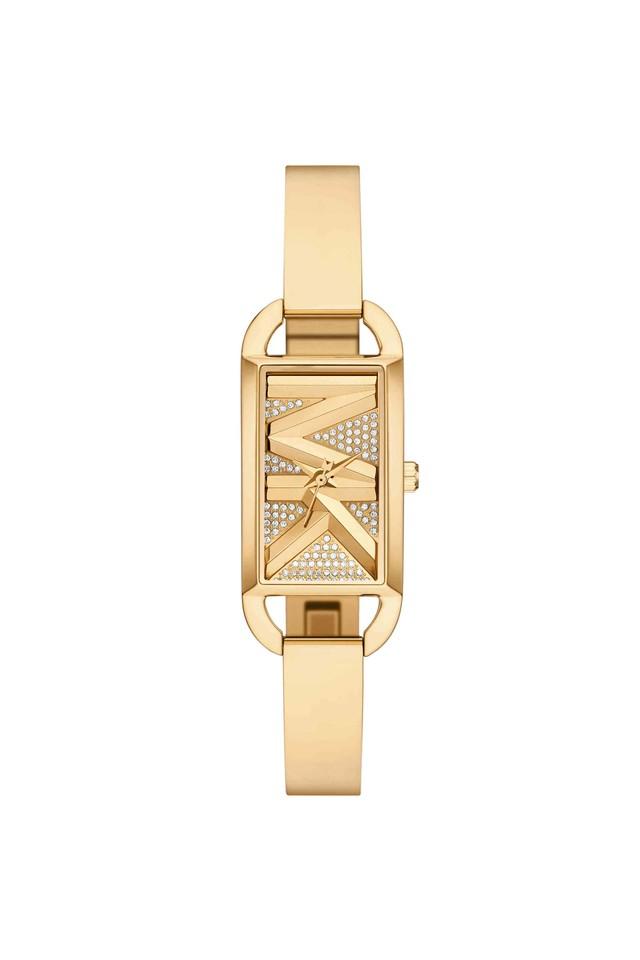 Buy MICHAEL KORS Mk Empire 22 mm Gold Dial Stainless Steel Analogue Watch for Women MK4840 Shoppers Stop