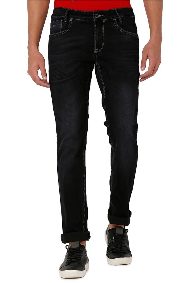 Buy MUFTI Mid Wash Denim Slim Fit Men's Jeans | Shoppers Stop