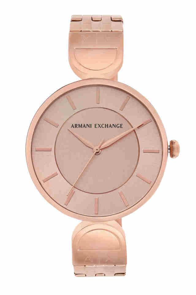 Buy ARMANI EXCHANGE Womens Rose Gold Dial Stainless Steel Analogue Watch AX5328 Shoppers Stop