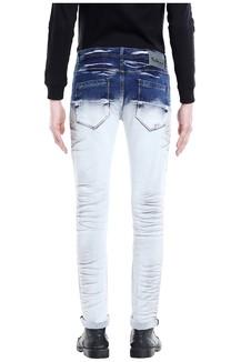 Buy REX STRAUT JEANS Mens Slim Fit Ice Wash Jeans | Shoppers Stop