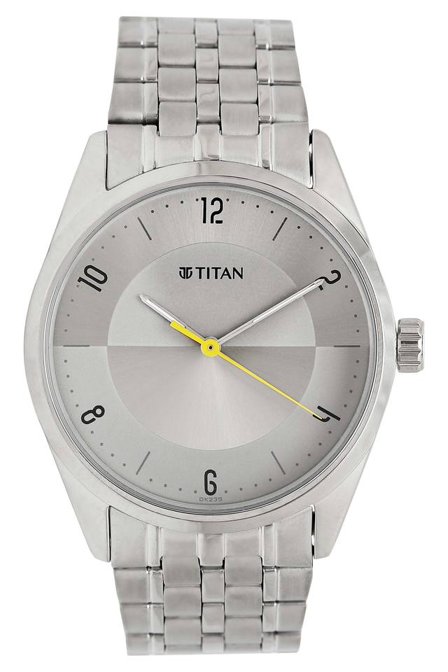 Buy TITAN Mens Two Tone Dial Metallic Analogue Watch - 1729SM07 ...