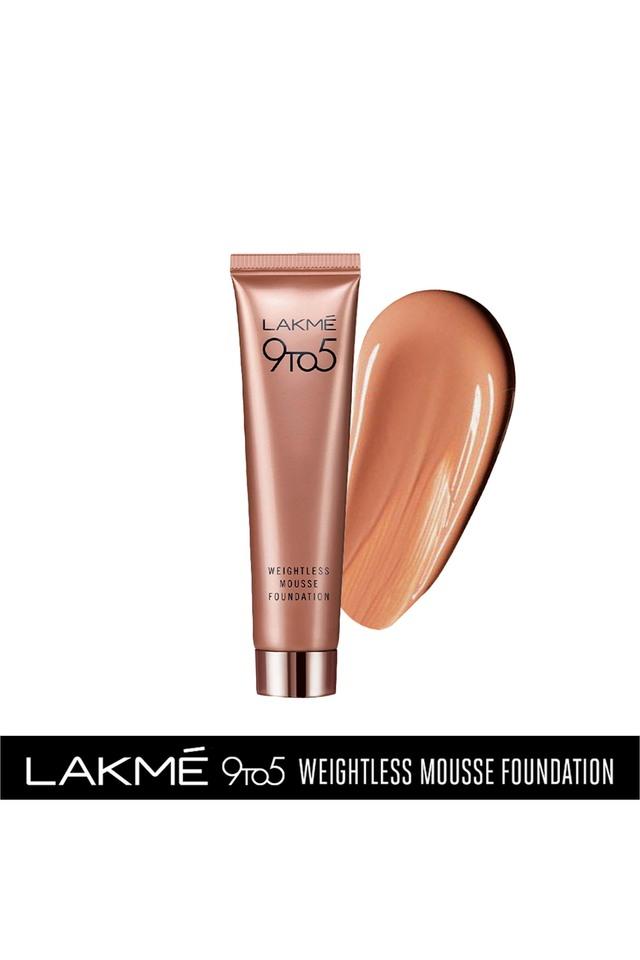 Buy LAKME Lakme 9 to 5 Weightless Mousse Foundation, Rose Honey, 25 g ...