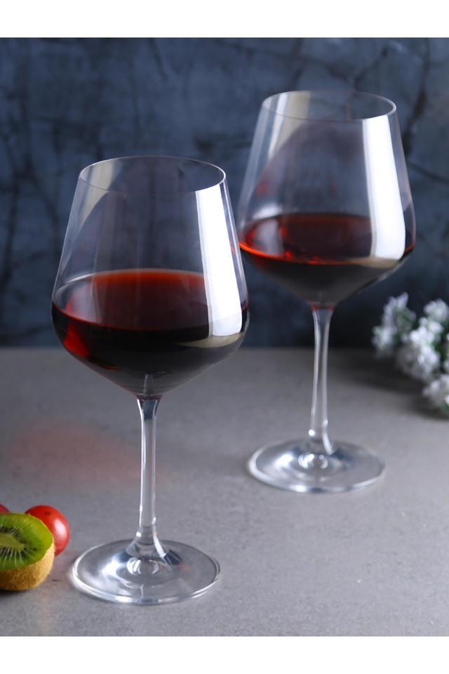 Buy BOHEMIA CRYSTAL Sandra Wine Drinking Glass Set - 570 ml | Shoppers Stop