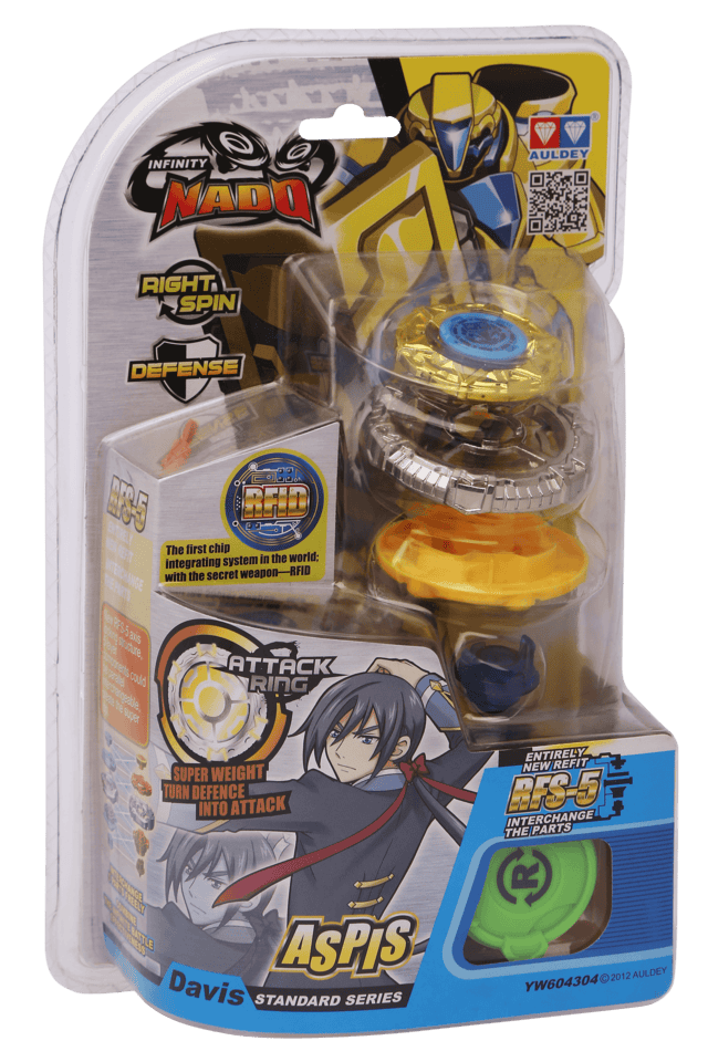Buy TOY TRIANGLE Boys Basic Nado Aspis Beyblade Top Set | Shoppers Stop