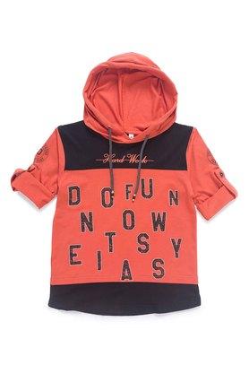 Buy CAVIO Rust Printed Cotton Hood Boys T-Shirt | Shoppers Stop